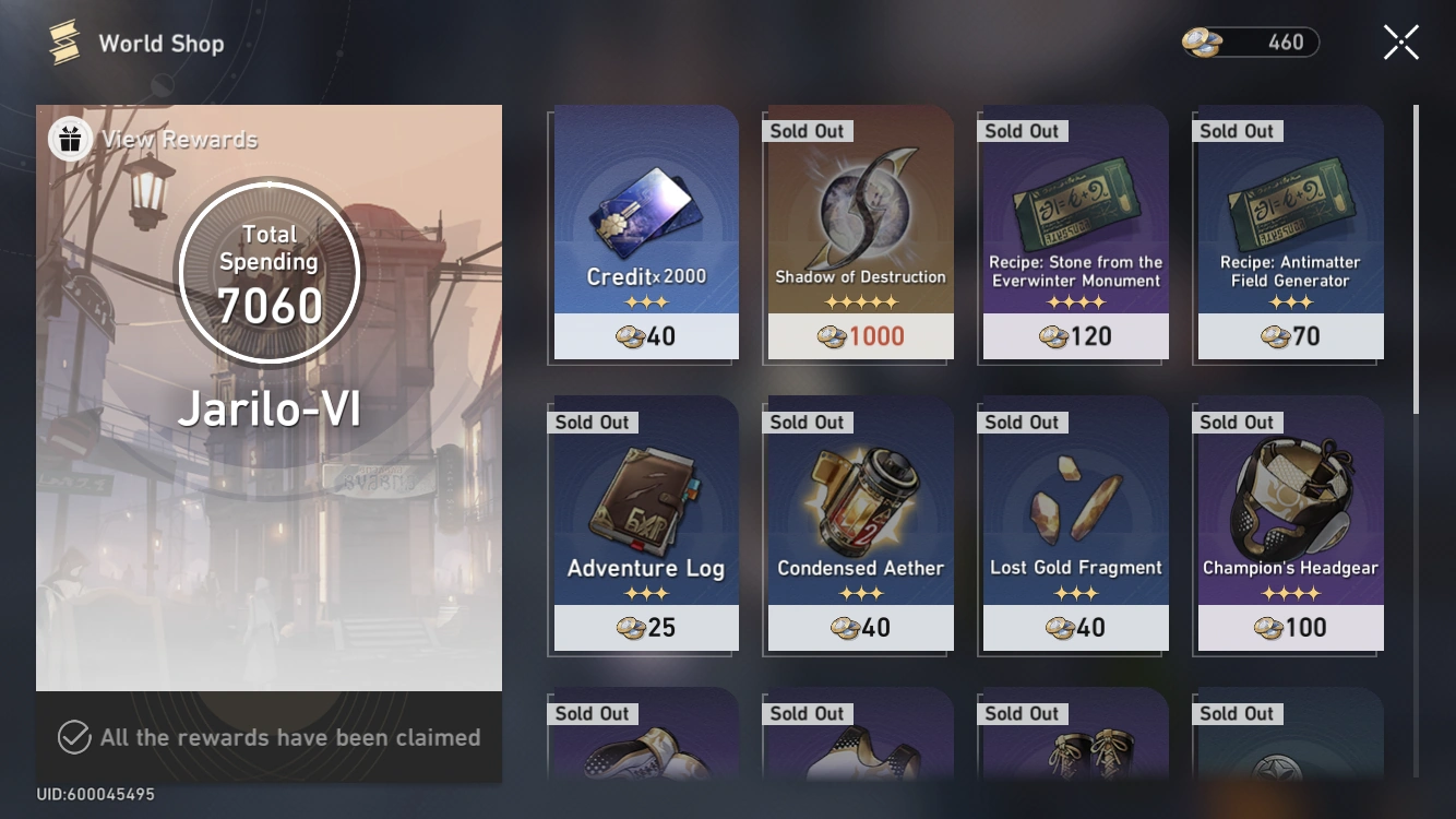 You can buy credits with leftover currency in world shops now | Fandom
