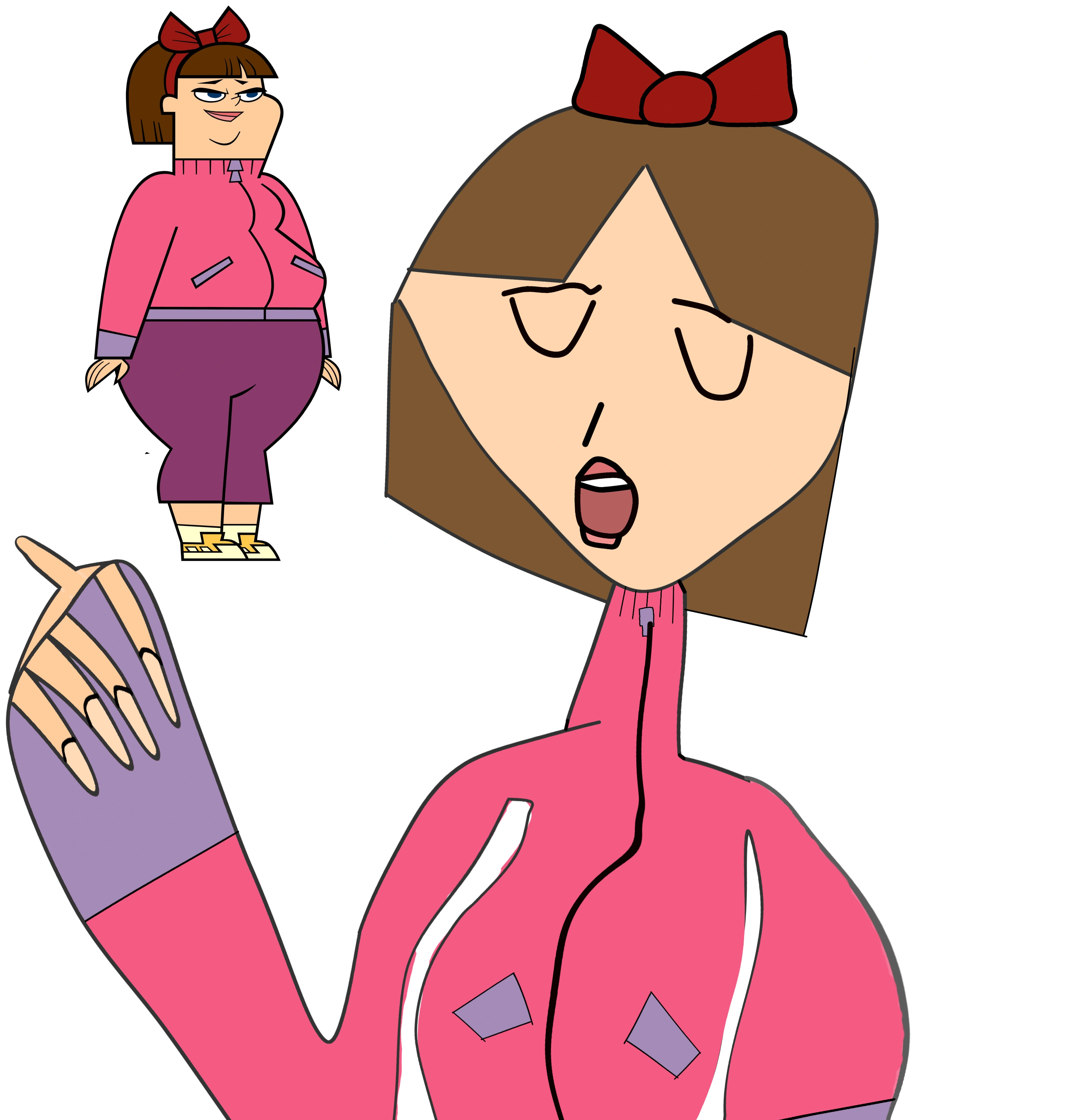 tried to draw staci again | Fandom