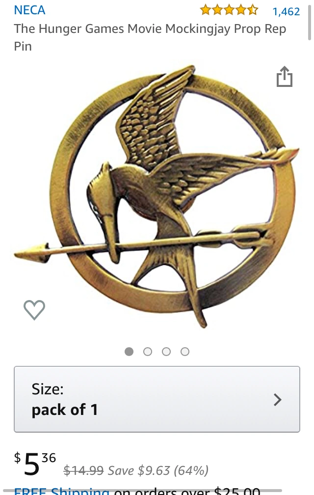 Mockingjay Pin | Fandom