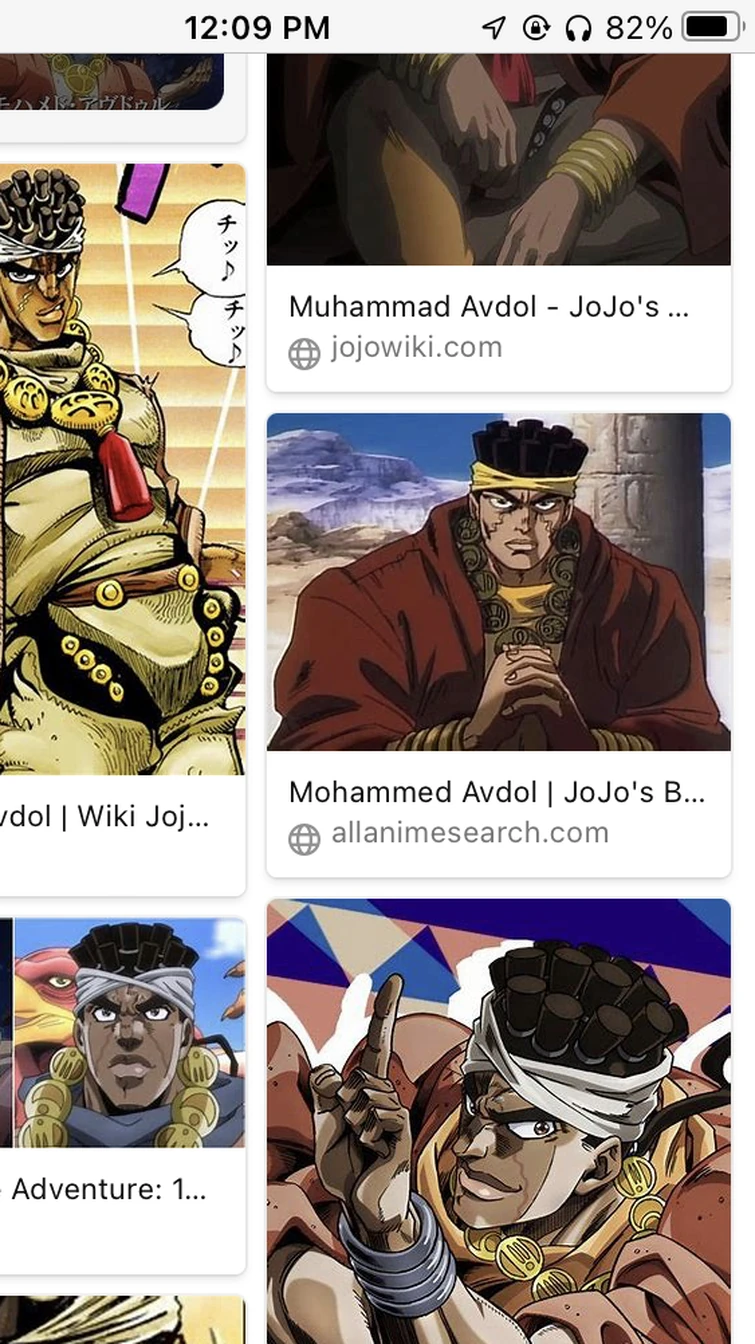 Avdol knows what you did | Fandom