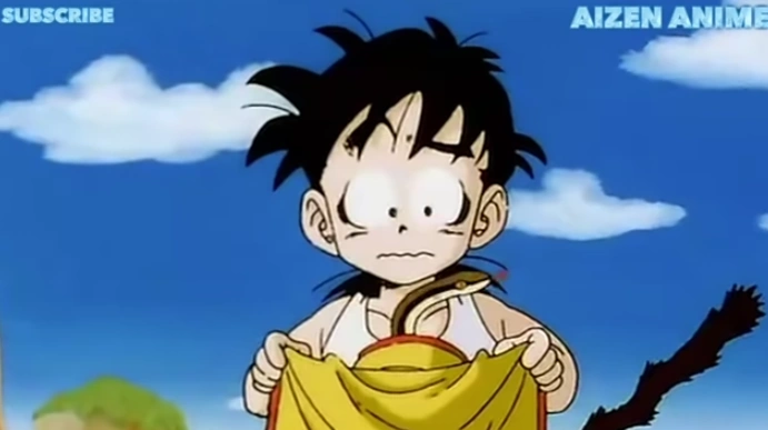 Can't blame Gohan, snakes are terrifying. (One of the things I'm afraid ...