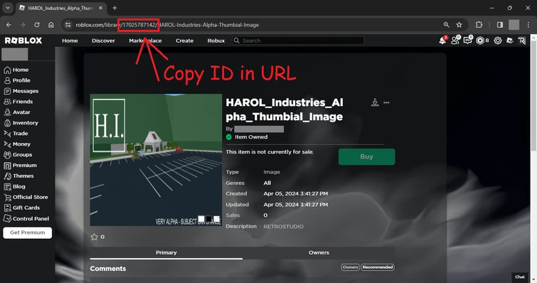 The Guide to how put correctly a image/decal in RetroStudio | Fandom