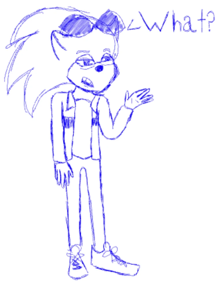 I drew the All Mighty, Ugly Sonic from chip n dale movie | Fandom