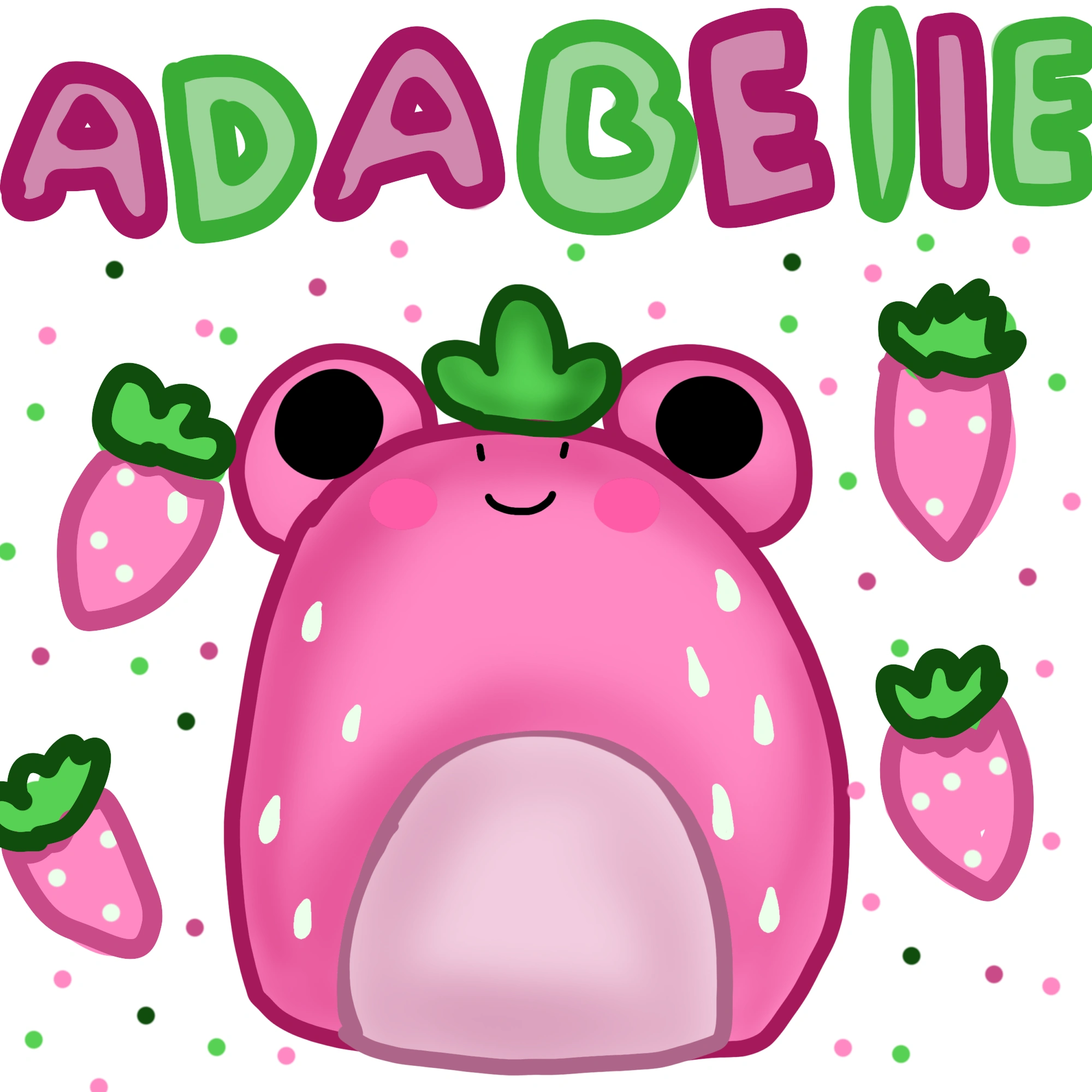 Adabelle with her freshly picked strawberries! | Fandom