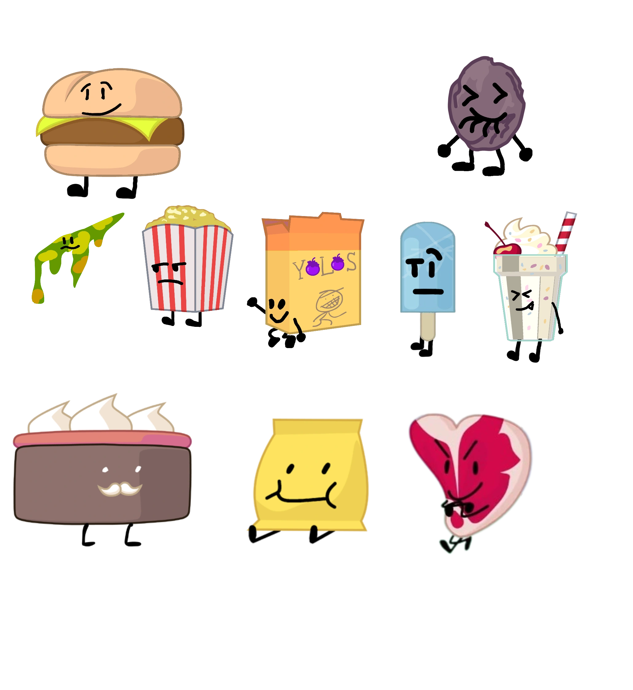 Bfdi Mini Delicious revamped assets | Fandom