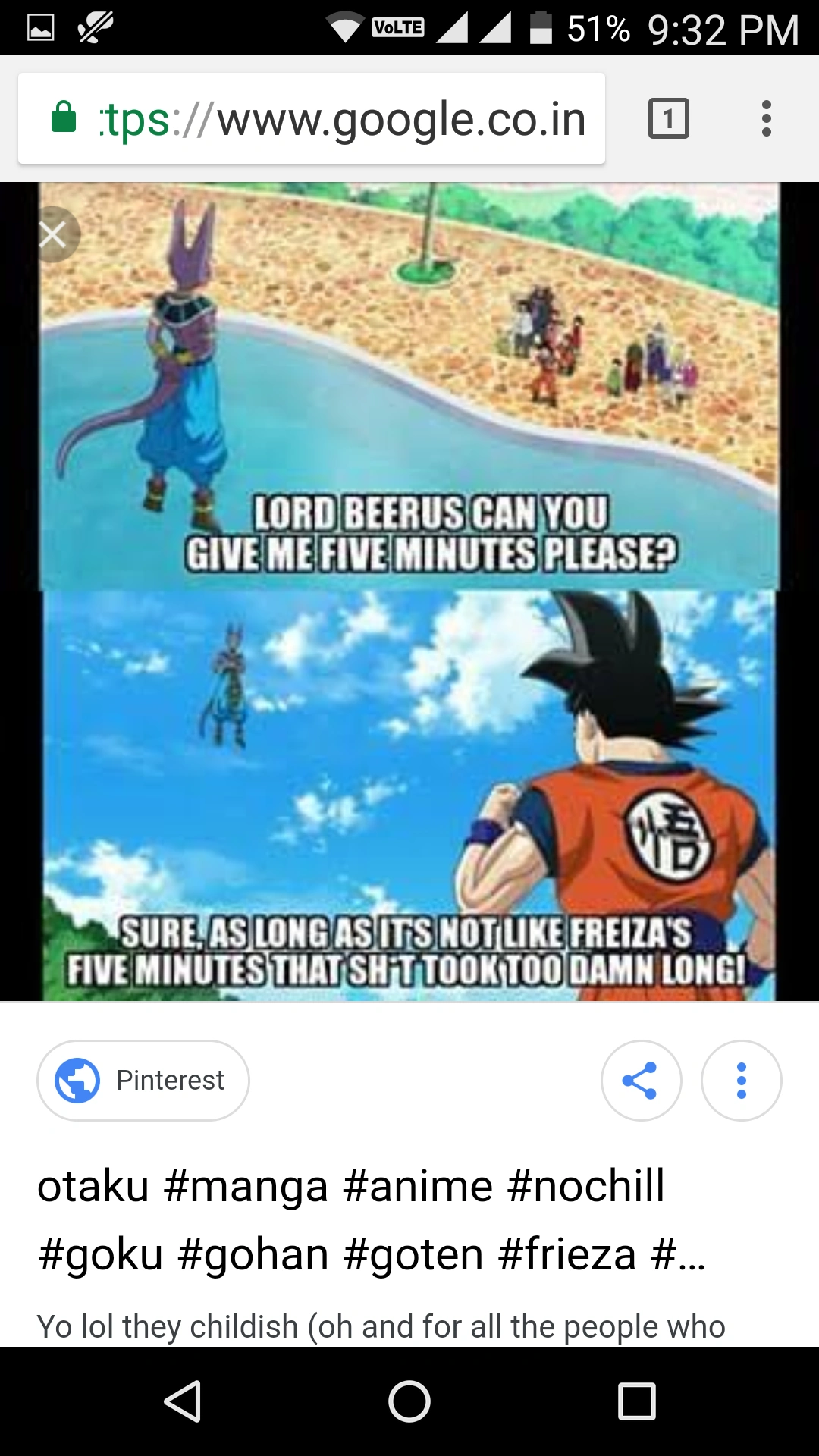 Goku Meme For Pinterest Too Many Memes On Those Freeza's Five Minutes