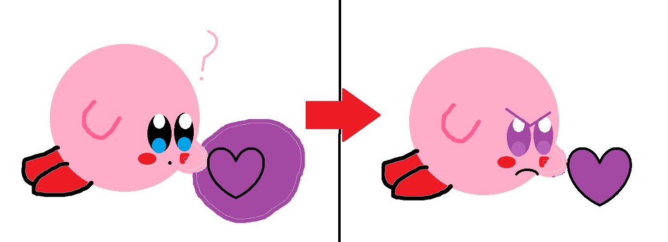 what happens when kirby touches the jamba heart | Fandom