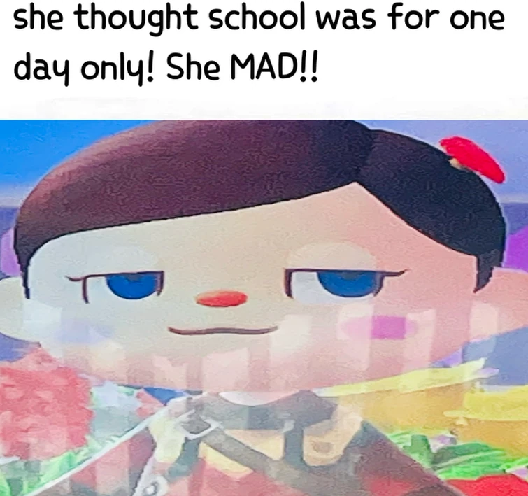 She thought school was for one day only! She MAD! | Fandom