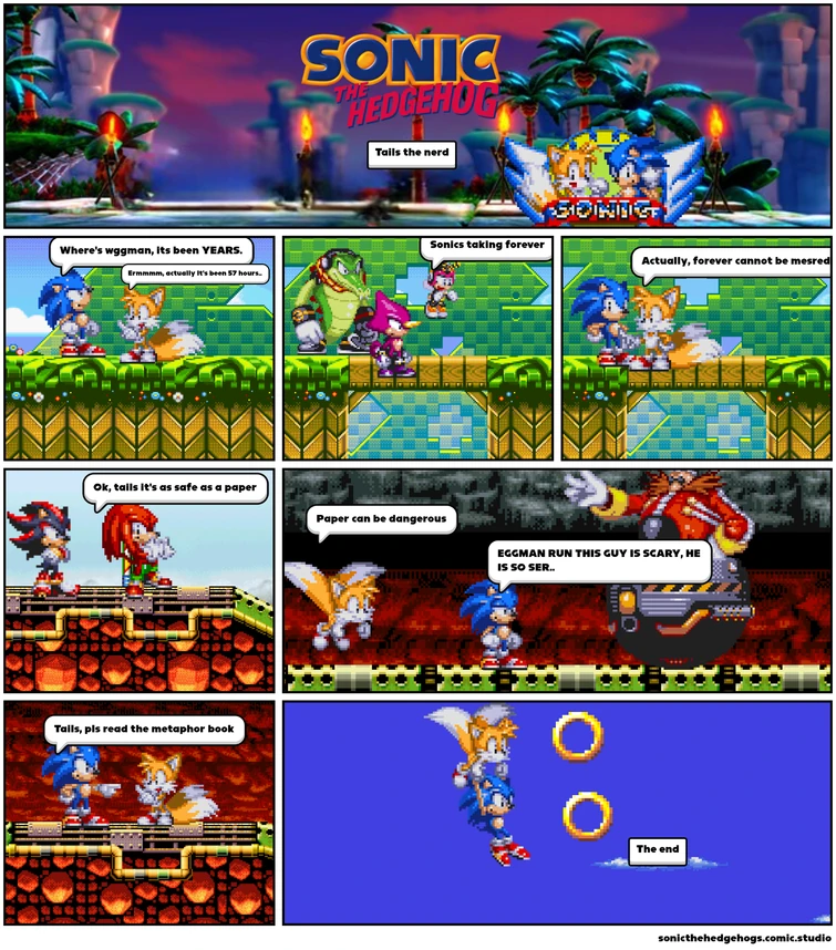 Sonic comic 1 | Fandom