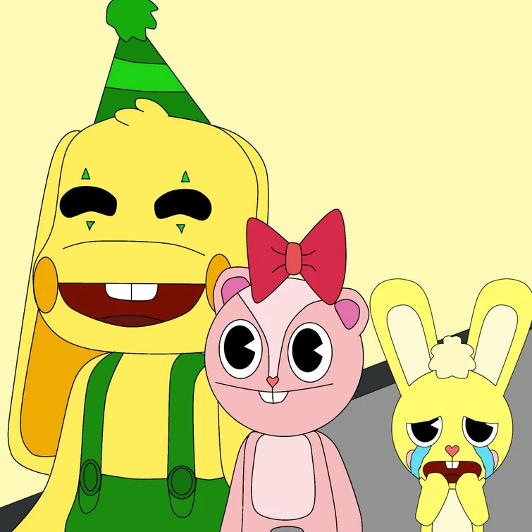 Bunzo bunny x giggles so cute 💖 | Fandom