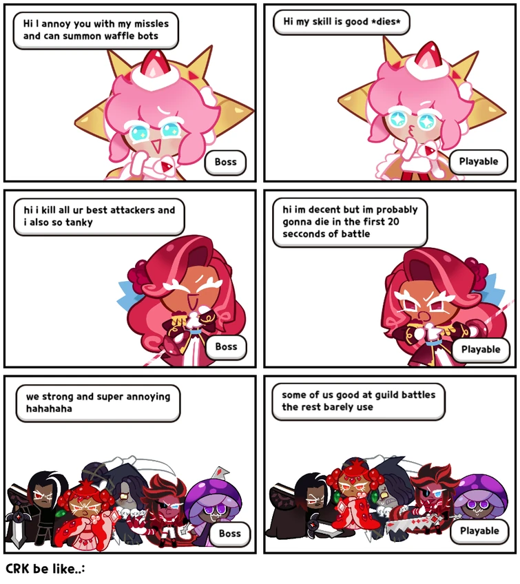 CRK logic: bosses > playable (Also Strawberry and wizard) | Fandom