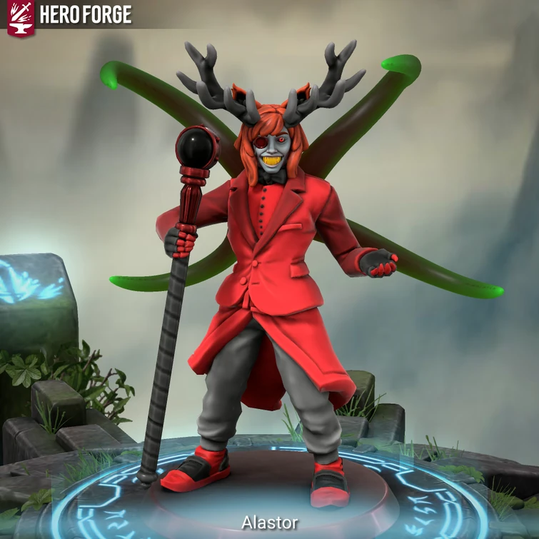 Alastor and Valentino Hero Forge | Fandom
