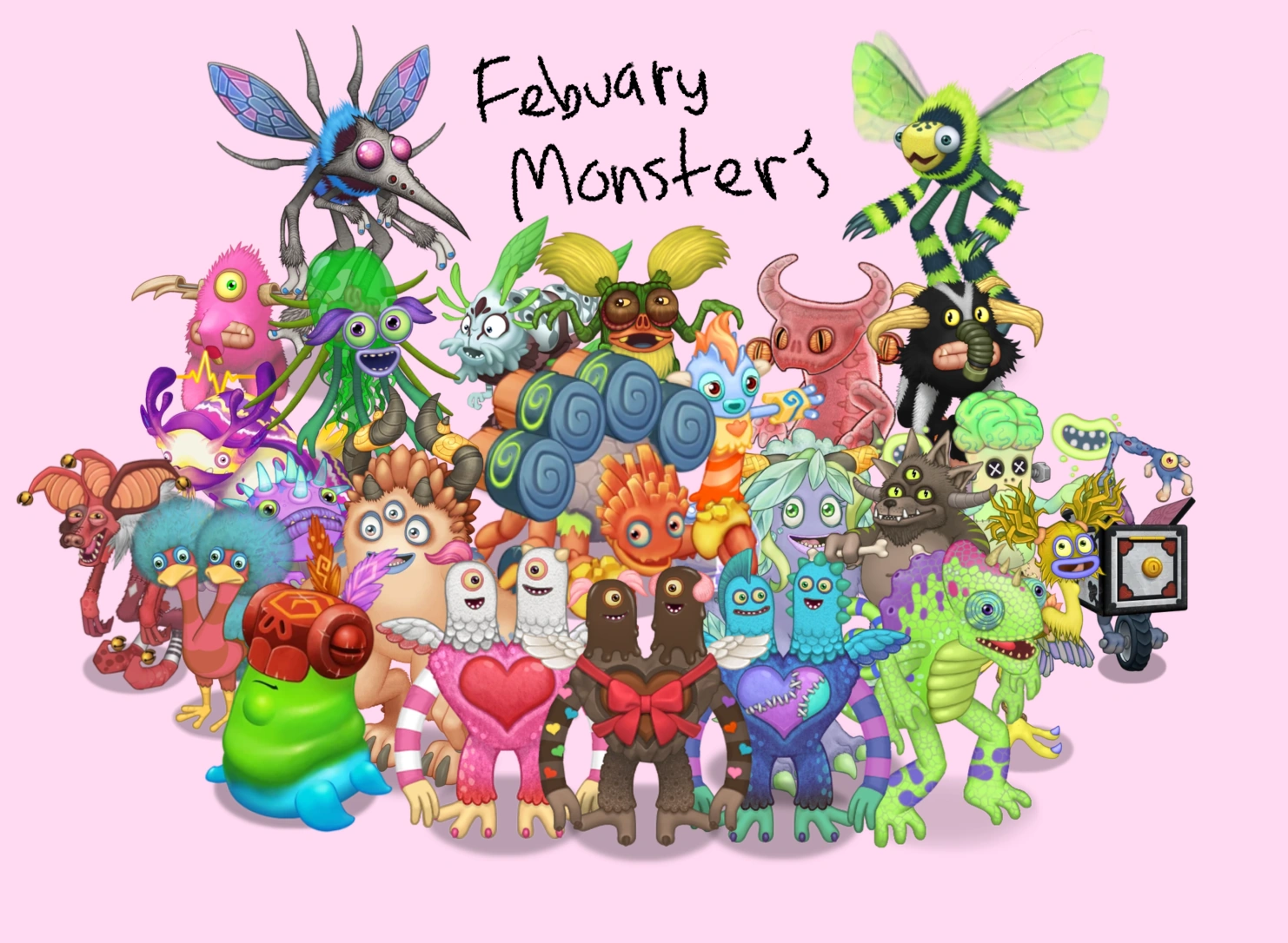 Monsters that released in February so far. | Fandom