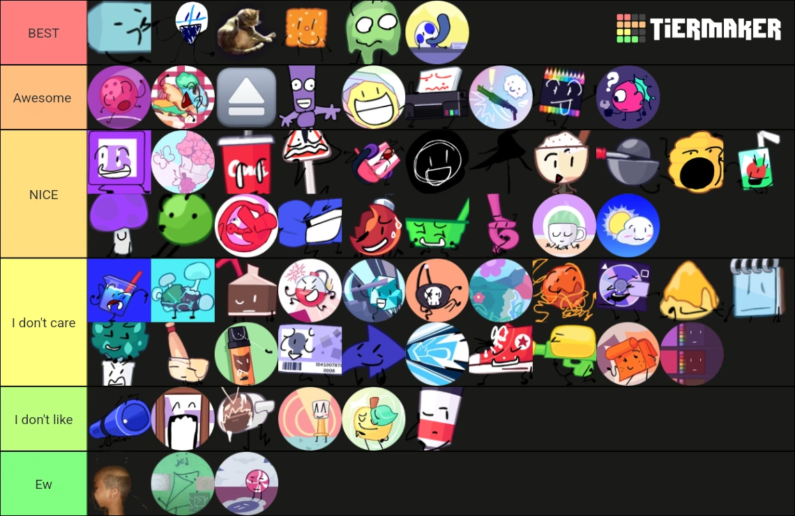 Animatic battle tier list | Fandom