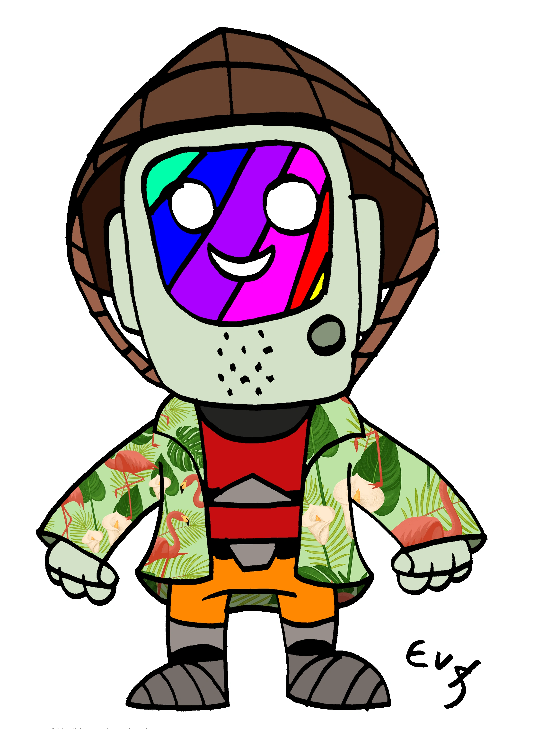 My drawing of Momo | Fandom