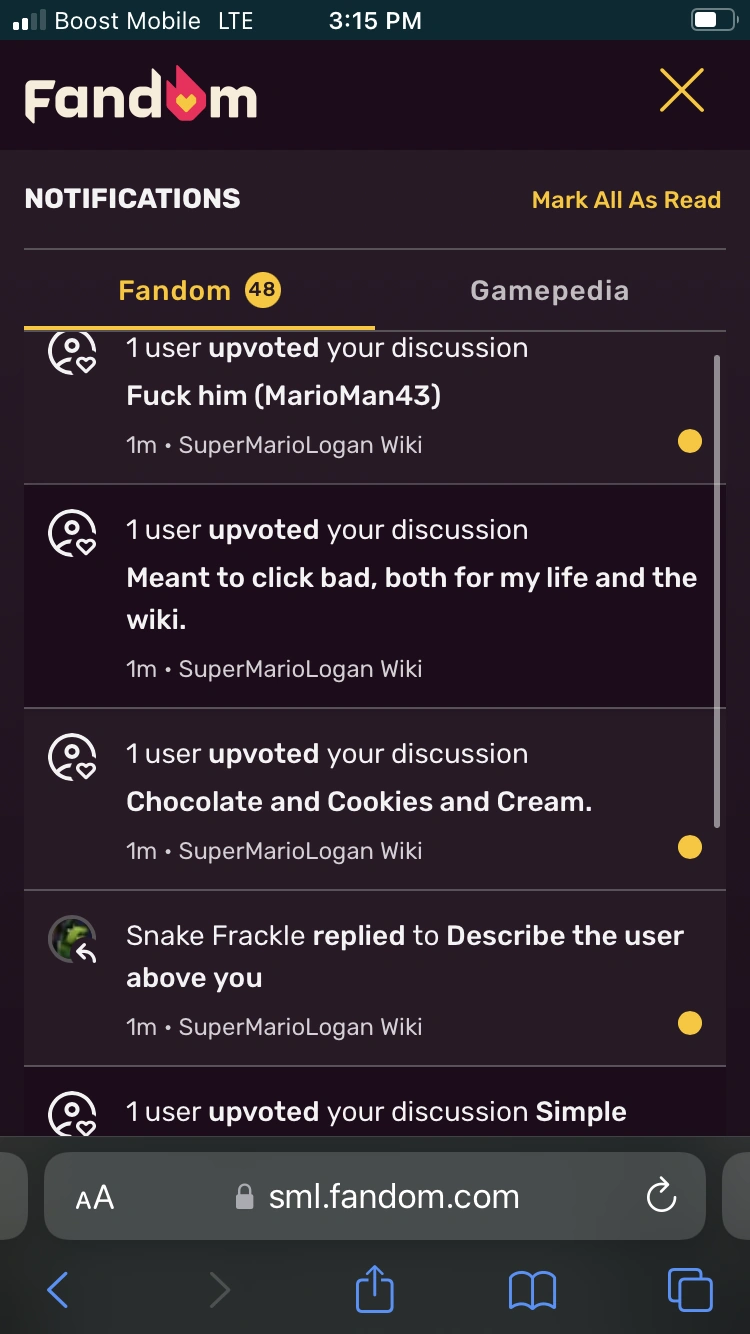 SML Wiki stalker caught in 4K | Fandom
