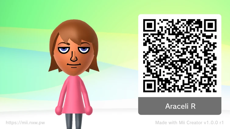 Miscellaneous Mii Contest #9: Araceli Remixed! 👩🏽‍🦰 🌀 | Fandom