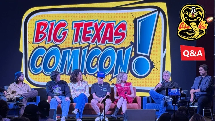 Cobra Kai Cast Panel: Ralph Macchio, William Zabka, Peyton List, & More at Big Texas Comic Con ...