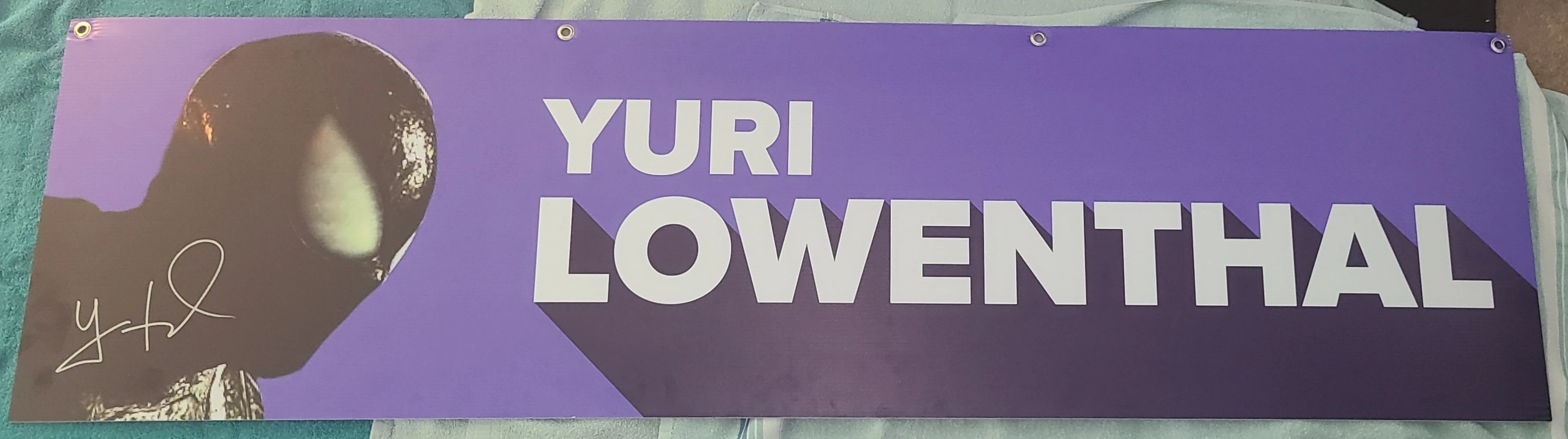 I managed to get Yuri Lowenthal banner at Fan Expo Dallas | Fandom