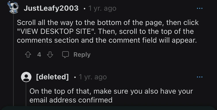 A little PSA on how to comment on mobile Fandom | Fandom