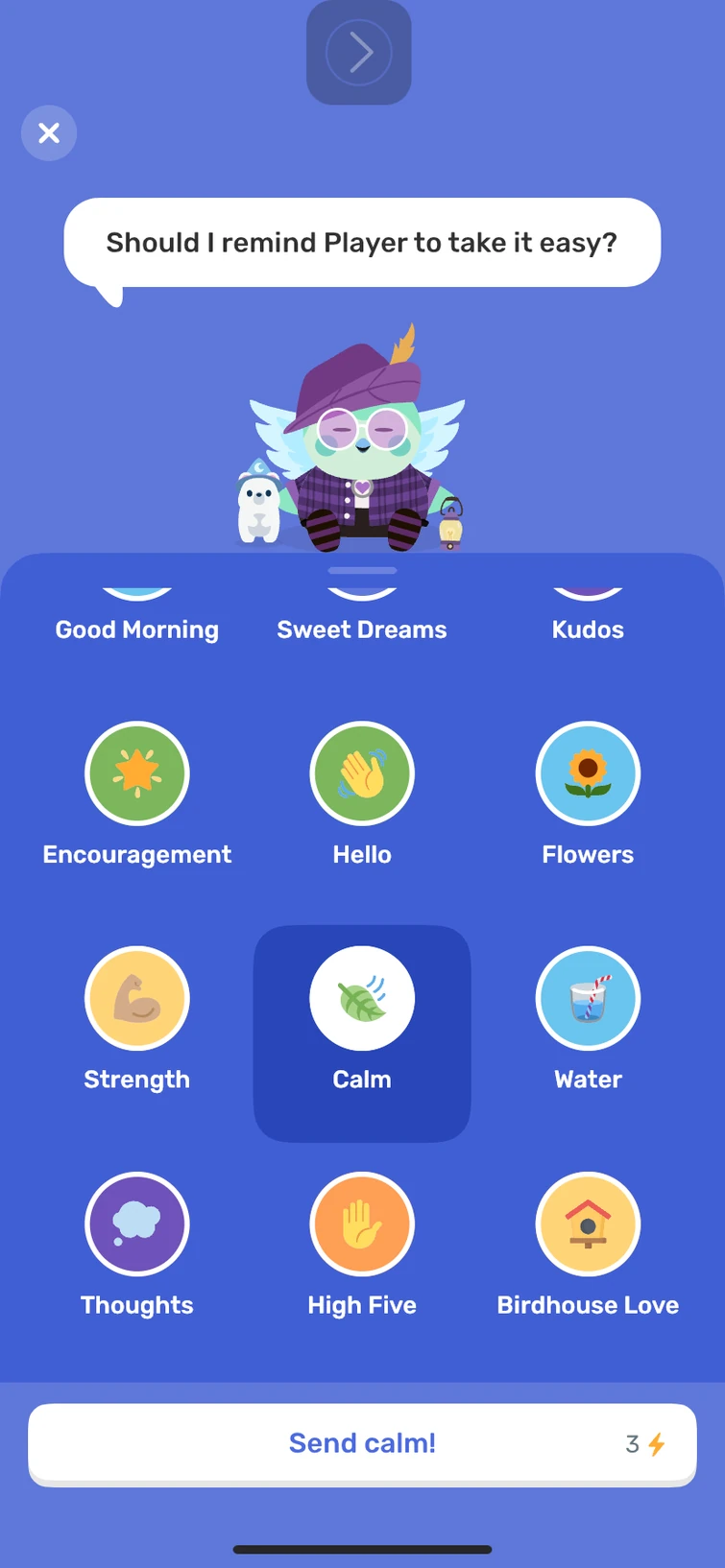 Good Vibes | Finch: Self Care Pet Wiki | Fandom