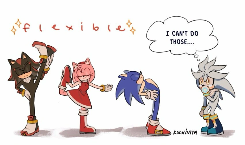 Sonic and his friends doing... yoga? | Fandom