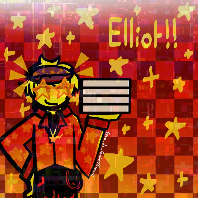 Elliot art for uh my AU ig 👍 | Fandom