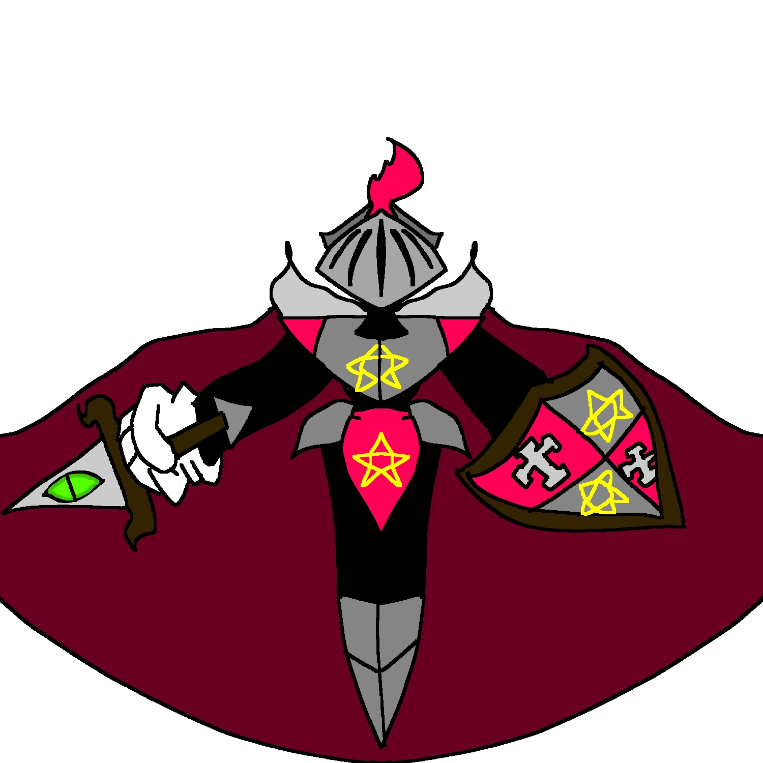 yo guys, i made some info/stats for that one knight guy from my Paper ...