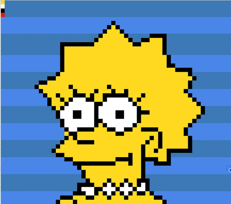 My pixel art of the Simpsons | Fandom