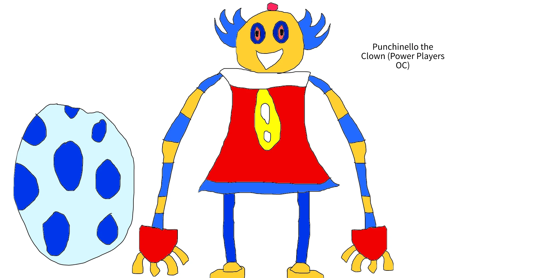 Punchinello the Clown (Power Players OC) | Fandom