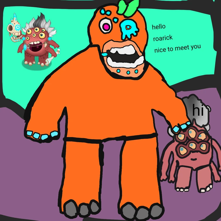 Made drawing for roarick and it's skull | Fandom