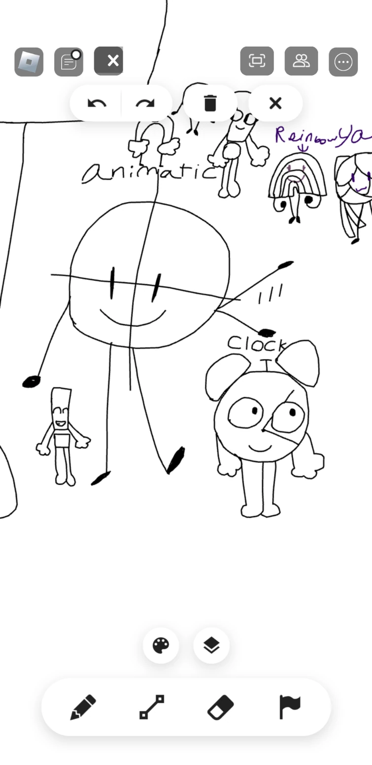 Found my pookie drawing animatic and clock (I always send it to ...