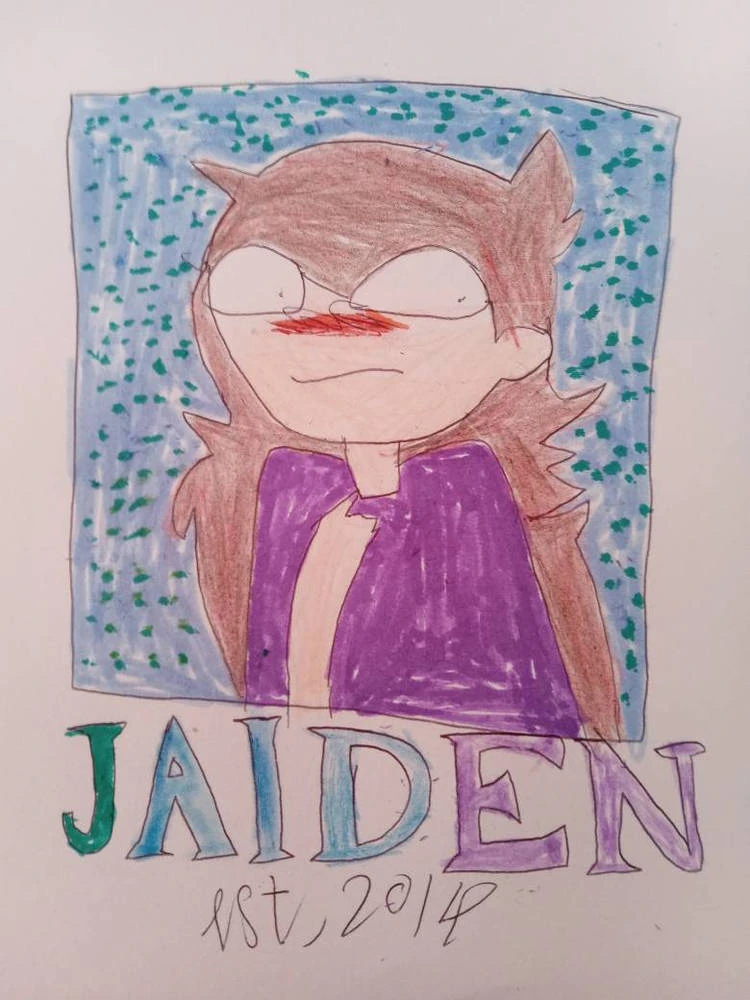A sketch art of Jaiden | Fandom