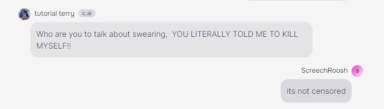 why is there a tutorial terry ai in character ai | Fandom