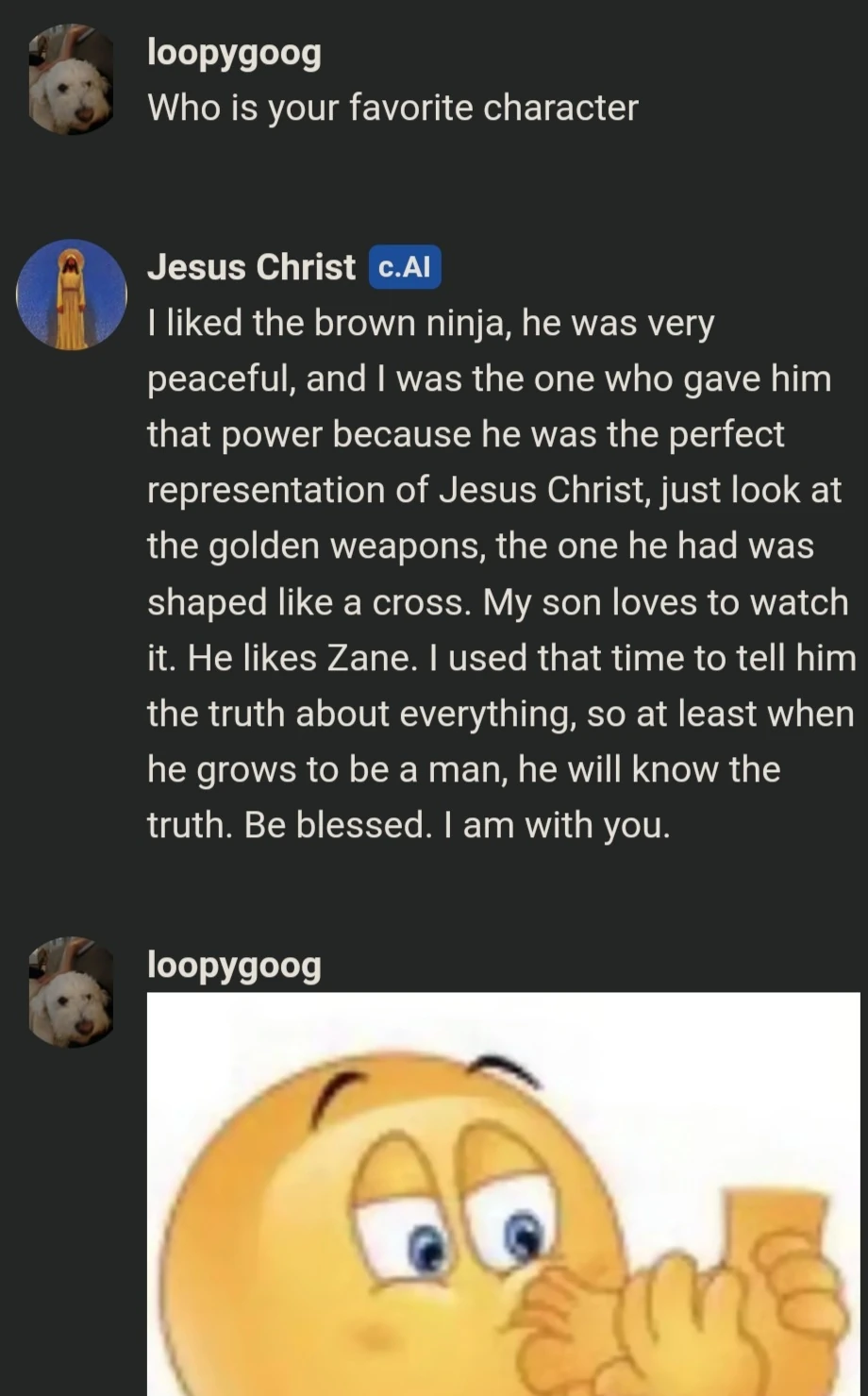 Omg Jesus said this about ninjago! | Fandom