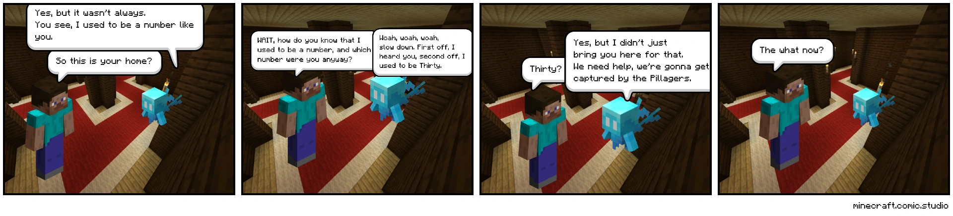 My Alphabet/Number Lore/MINECRAFT Comics 51-60 | Fandom