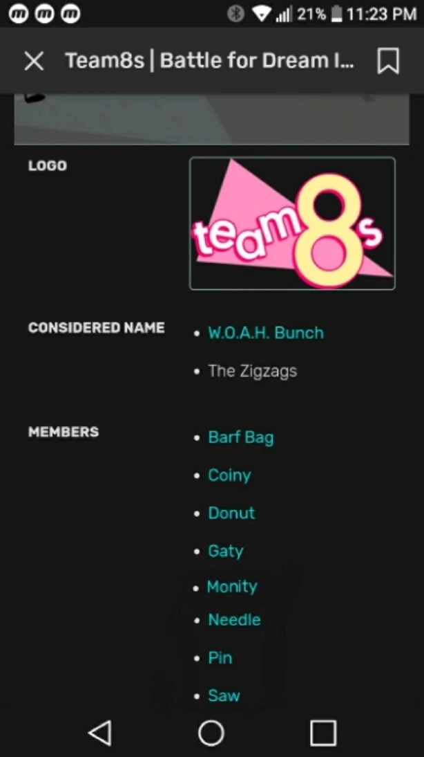 Monity in the Team8s page | Fandom