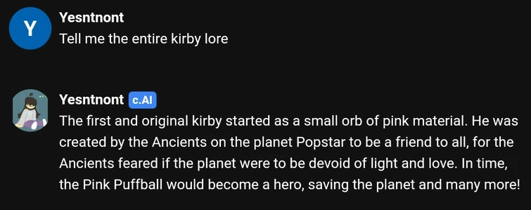 I would tell the actual entirety of the kirby lore | Fandom
