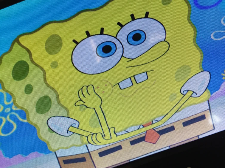 Weird gesture in SpongeBob | Fandom