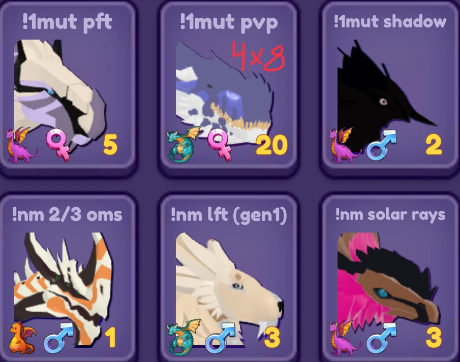 T/S dragons + legc pot | Fandom