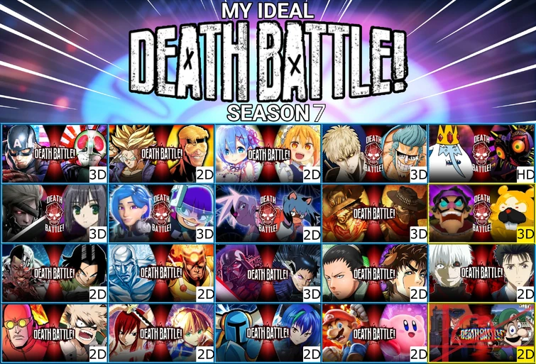My Fan Made DEATH BATTLE! Season 7 | Fandom
