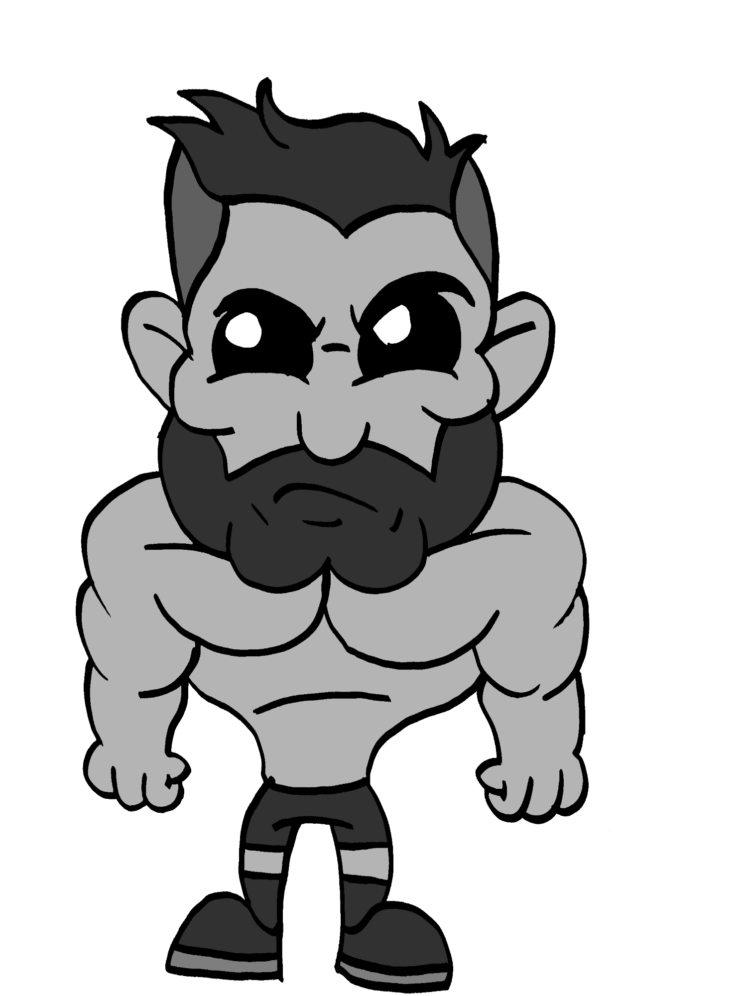 My drawing of Gigachad | Fandom