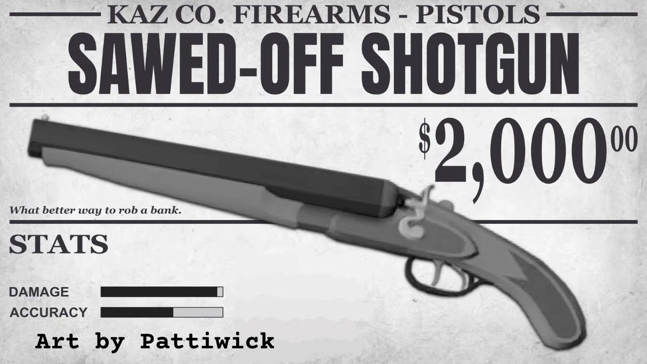 Sawed Off Shotgun Weapon Review | Fandom