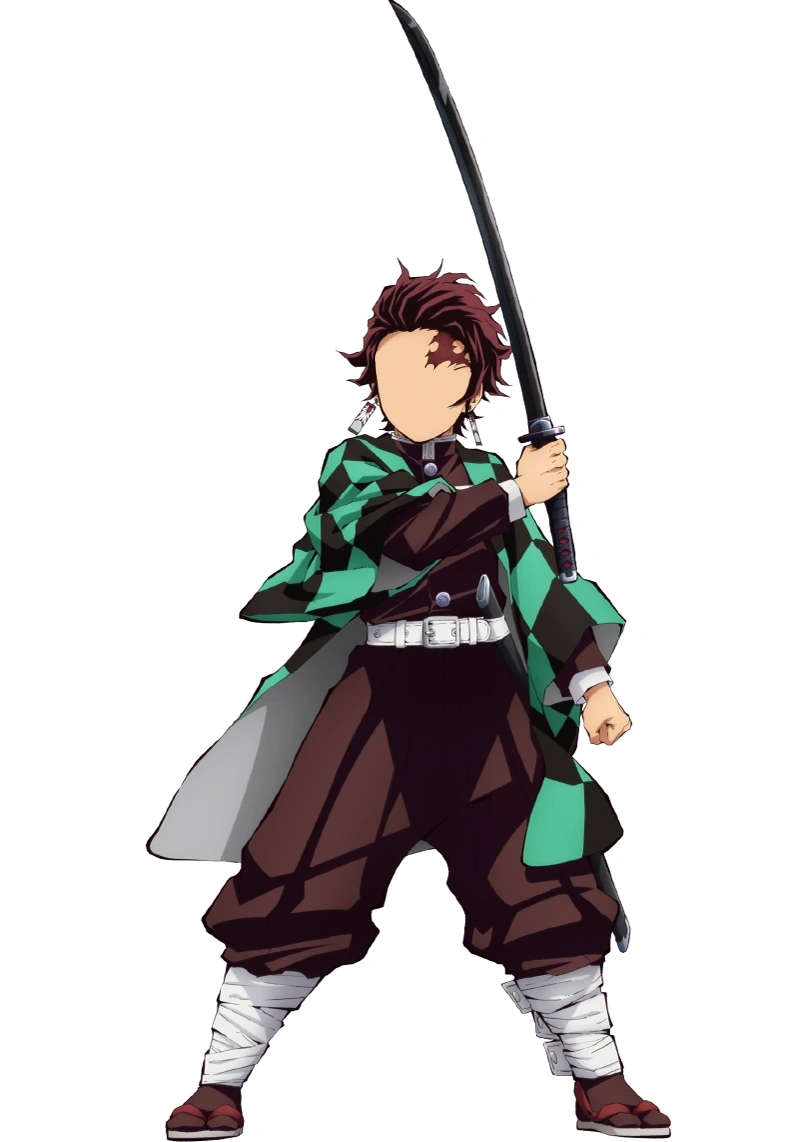 Free template for those who wanna make faces on tanjiro | Fandom