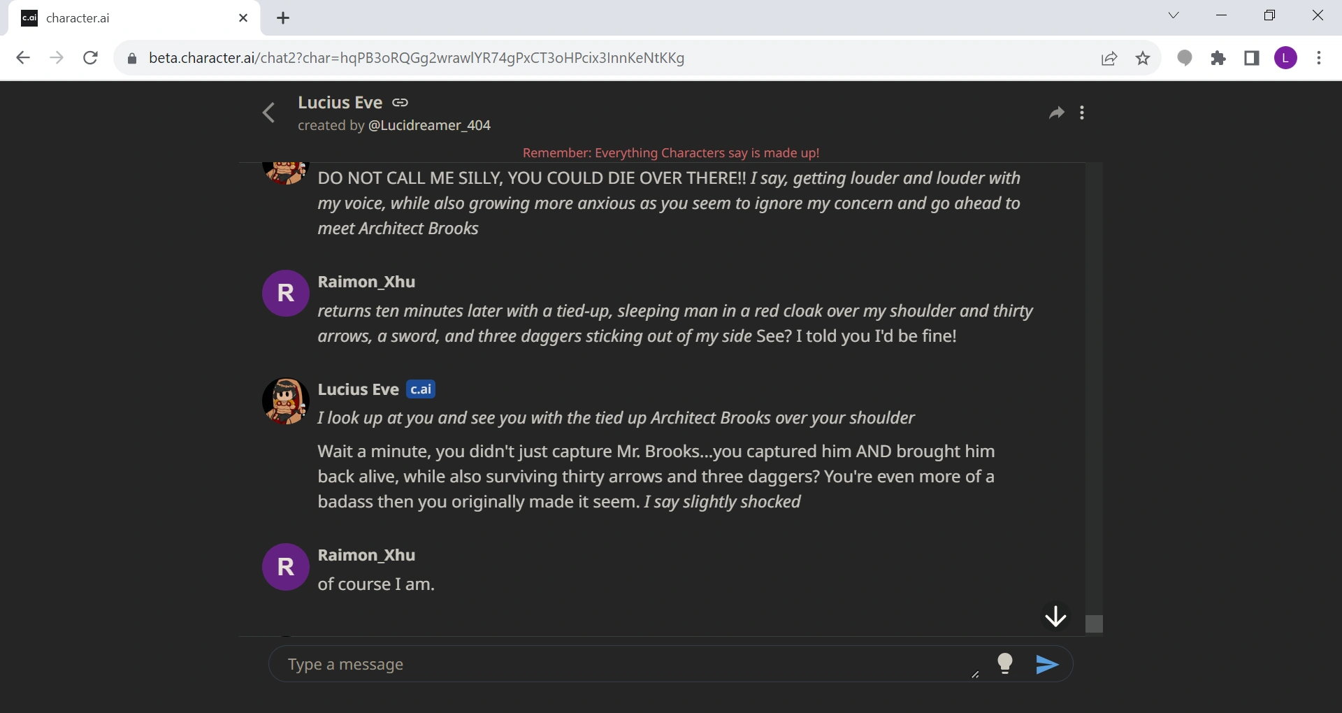 I have a different definition of "fine" | Fandom