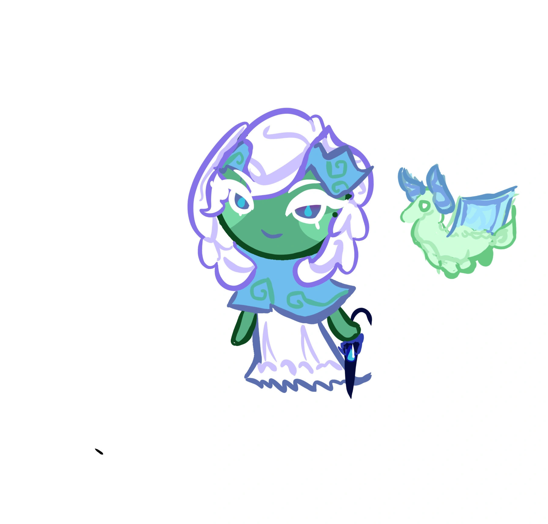 Final design of teardop cookie | Fandom