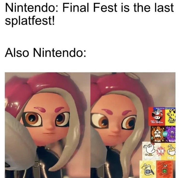 Splatoon Memes Part 10 **continuing this series from 2 years ago lol ...
