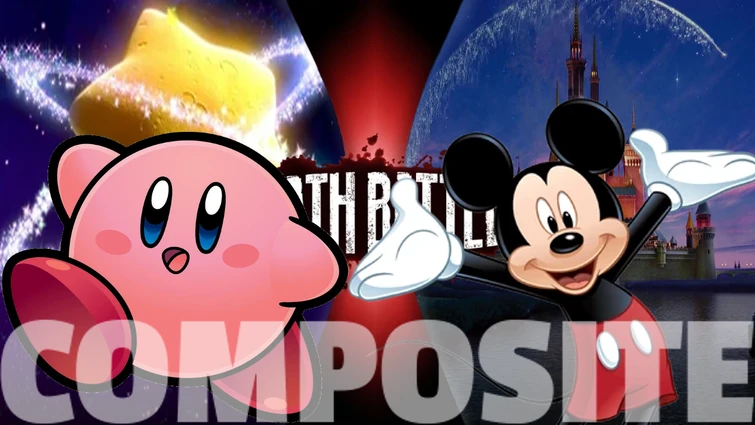 "It all started with a circle" || Composite Kirby vs Composite Mickey ...