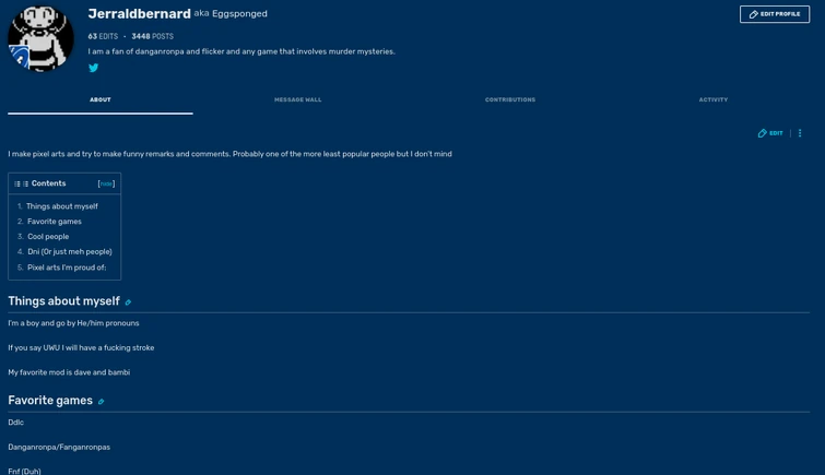 take a screenshot of your userpage and send it here | Fandom