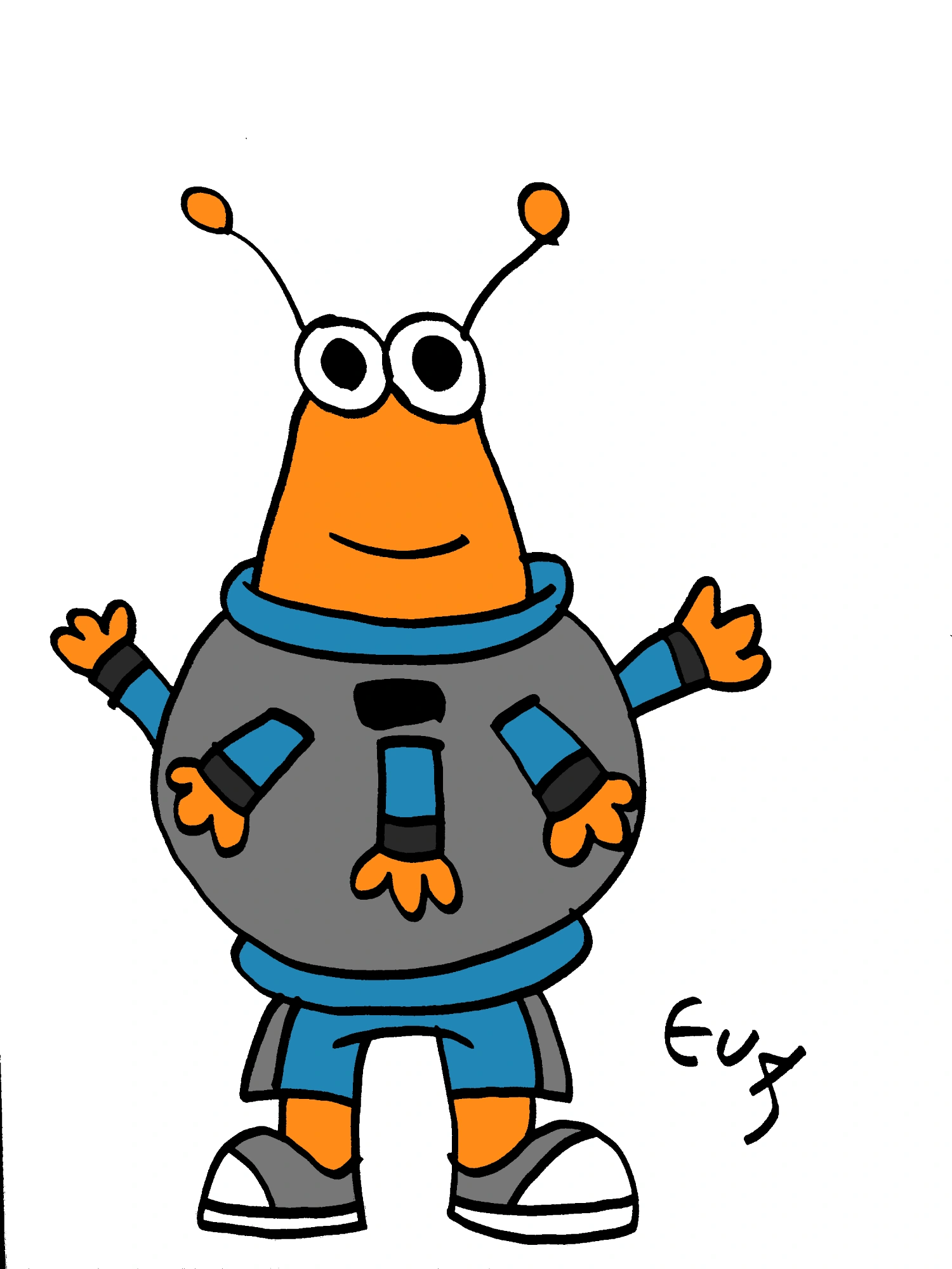 My drawing of the CosMc mascot | Fandom